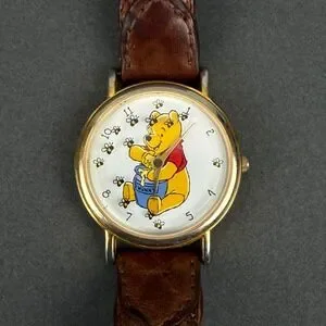 Disney | Accessories | Disney Winnie The Pooh Watch Brown Braided ...